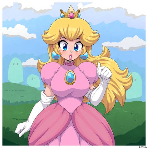 Princess Peach Thicc Super Hot Princess Peach 3 By Shadowninjamaster