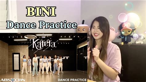 Bini Karera Dance Practice Reaction Video Youtube