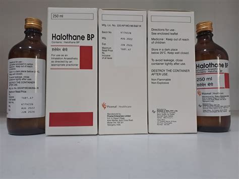 Halothane Bp 250ml At ₹ 1182 Bottle Halothane Solution In Mumbai Id