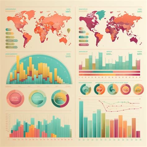 Premium Photo A Comprehensive Set Of Business Analytics And Data