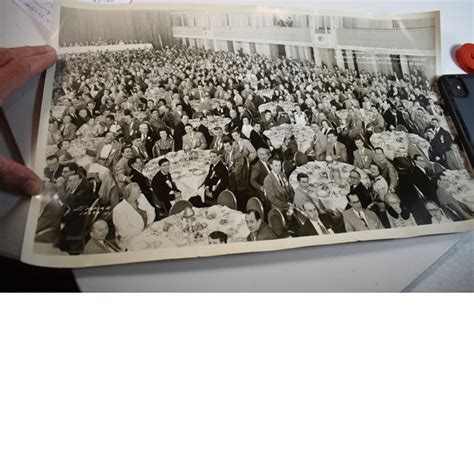 1951 Combined Ibm And Sam Convention Banquet Photo Oversized Magic Collectibles