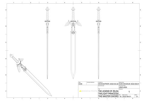 The Master Sword 3d Model For Cosplay Prop Inspired By The Legend Of