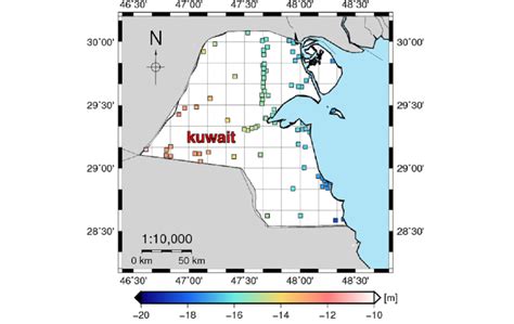 Gnssleveling Data Derived Geoid Heights Units Meters Download