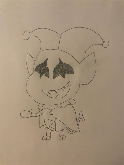Chibi Extra Jevil By Ultimatesaiyaneddy On Deviantart