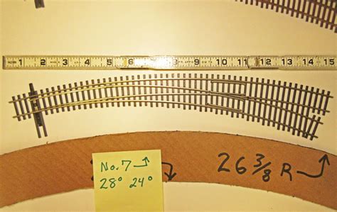 Walthers Code 83 Curved Switch Tracing General Discussion Model