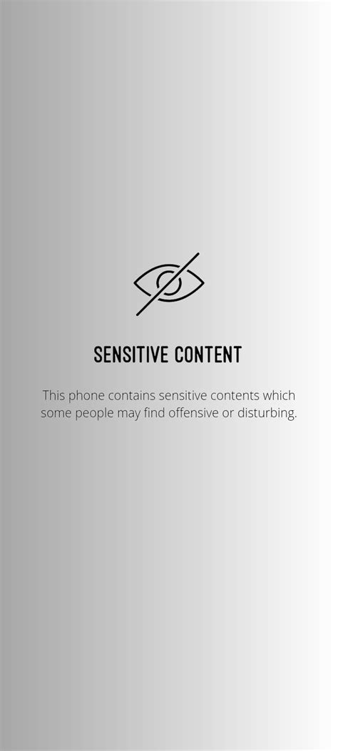 Sensitive Content Wallpaper V20