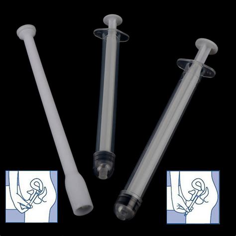 Disposable Vaginal Applicator Anal Nasal Cavity Applicator Lube Shooter