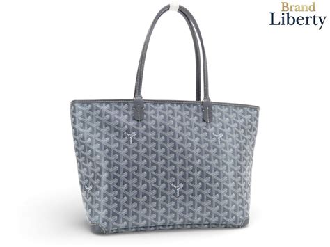 【ほぼ新品】ゴヤール Goyard アルトワ Pm トートバッグ ショルダーバッグ ハンドバック Gris グレー Pvc レザー