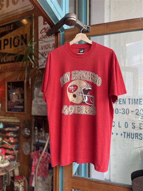 90s Nfl San Francisco 49ers T Shirt Xl Sixhelmets Quality Clothes
