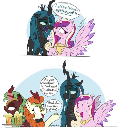 Queen Chrysalis X Princess Cadence
