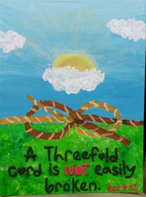 A Threefold Cord Is Not Easily Broken Ecc 412 Wedding Verses Best