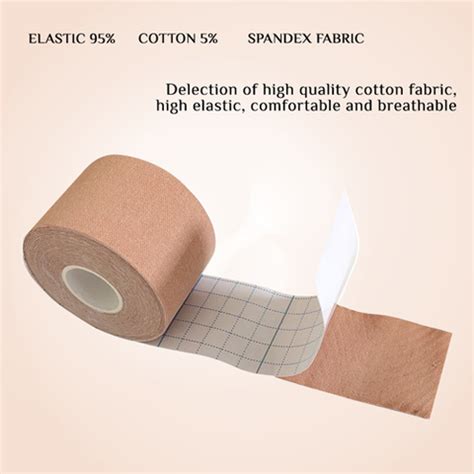 Waterproof Self Adhesive Cross Border Elastic Lifting Boob Tape