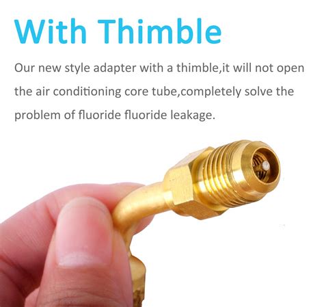 R410a Adapter For Mini Split 5 16 Sae Female Quick