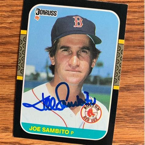 Joe Sambito Ttm Success Success Autograph Joes