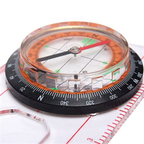 Map Scale Ruler Compass Map Scale With Magnifier H Grandado