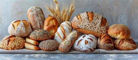 Premium Photo Assorted Breads On Table