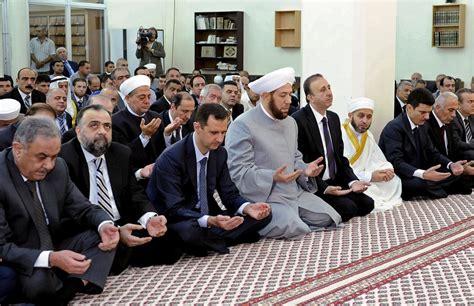 Assad Makes First Public Appearance Since July Damascus Bombing The