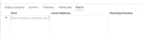 Focus Border When Adding A Port · Issue 117453 · Microsoftvscode · Github