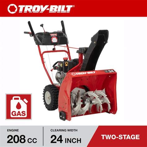 Electric Start Gas Snow Blowers The Home Depot