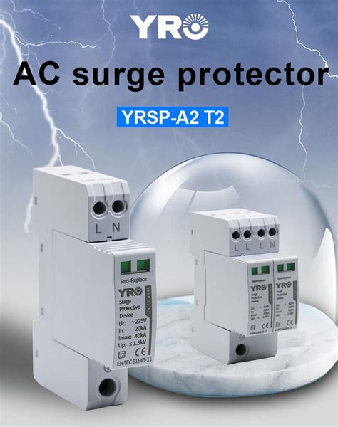 Voltage Surge Protector Lightning Surge Protection 2 Pole