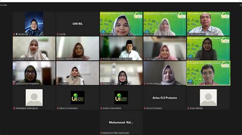 Uin Ril Kembali Terima Penghargaan Pengelolaan Lingkungan Universitas Islam Negeri Raden Intan