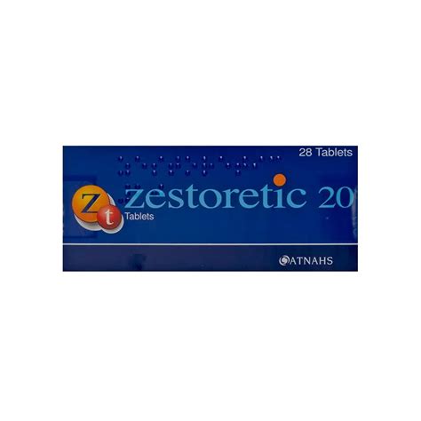 Zestoretic 20 Mg 28 Tabs Alsultan Pharmacy