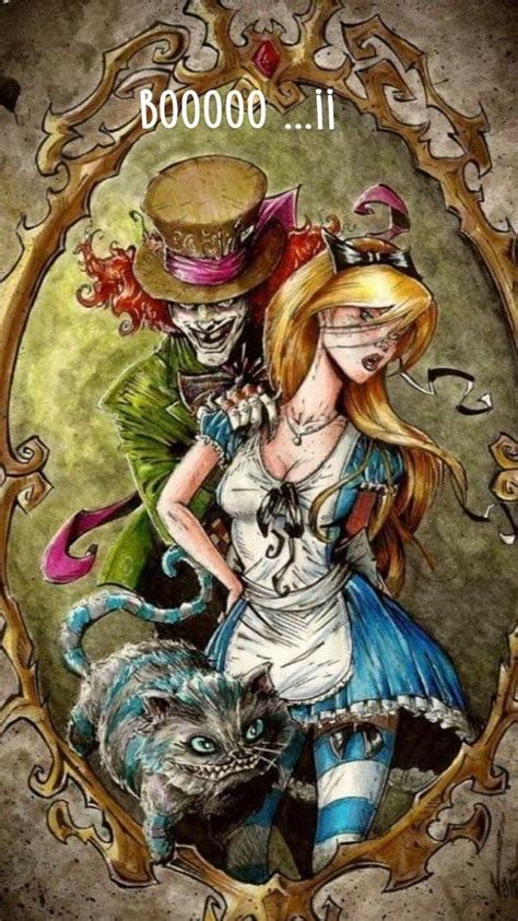 Creepy Alice In Wonderland Wallpaper