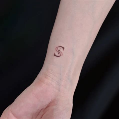 Trending S Letter Tattoo Ideas Minimalist Designs For 2025 Gys