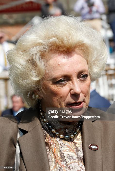 Racehorse Owner And Breeder Kirsten Rausing Of Lanwades Stud At York