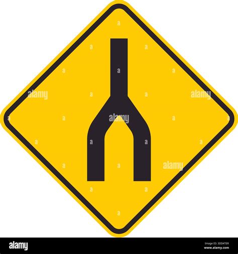 End Road Sign In Stock Vector Images Alamy