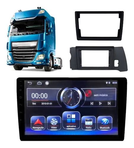 Multimídia Caminhão Daf Euro 6 Wifi Gps Moldura 9 Polegadas