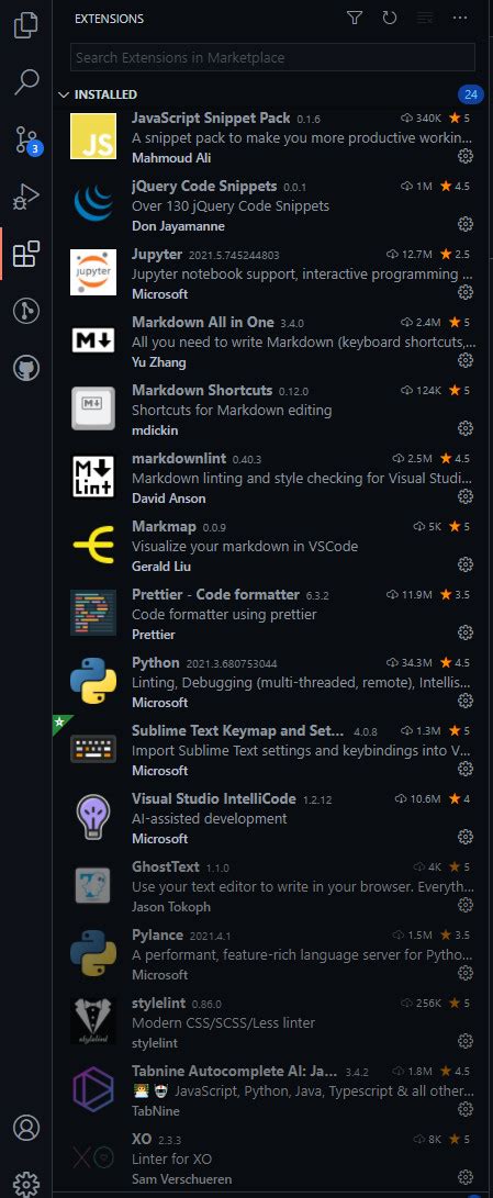 `github Dark Default` And `github Dark Dimmed` Disabled Extensions Are Difficult To