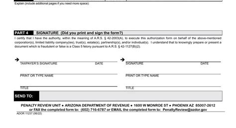 Form 290 Arizona ≡ Fill Out Printable Pdf Forms Online
