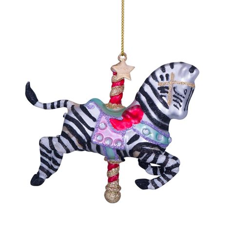 Carousel Zebra Decoration
