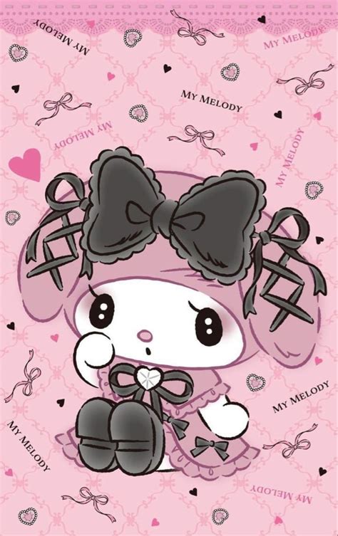 Fondo De Pantalla Kawaii My Melody Melody Bird Gold Cocktail Rin