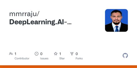 Github Mmrrajudeeplearningai Tensorflow Developer Professional Course