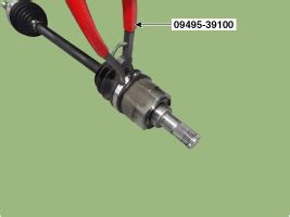 Hyundai Elantra Tj Joint Repair Procedures Driveshaft Assembly