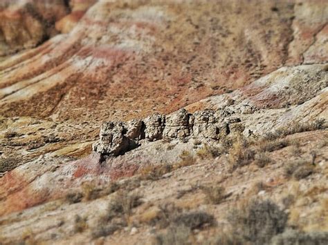 Premium Photo Old Rocks In Desert