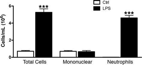 Bal Cell Counts For Lps Exposure Total Cells And The Associated Number