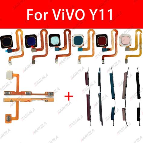 New For Vivo Y11 Fingerprint Scanner Home Button Fingerprint Menu
