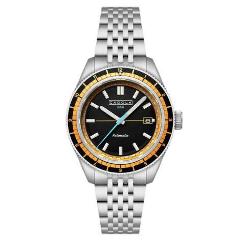 Cadola Ahrens Automatic Black Dial Mens Watch Cd 1061 55 Cadola