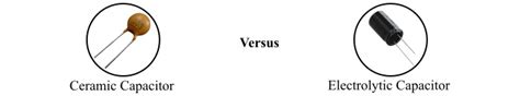 What Is The Difference Between Electrolytic Capacitor And Ceramic Capacitor