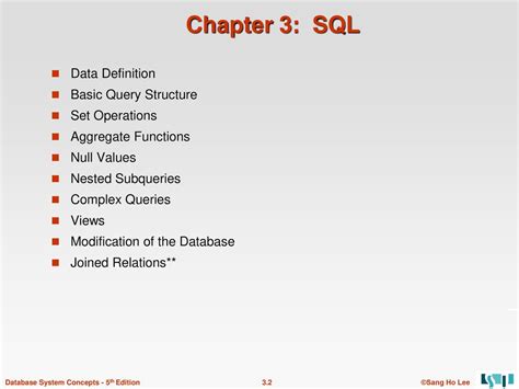 Chapter 3 Sql Ppt Download