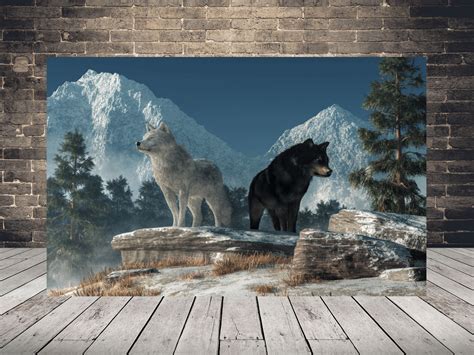 Obraz Dwa Wilki 38727 Dimuropl