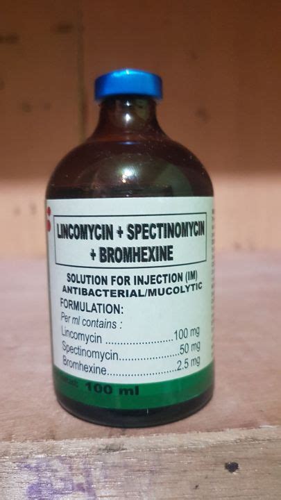 Lincomycin Spectinomycin Bromhexine 100ml Lazada Ph