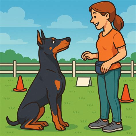 Obedience Training For Dobermans The Heart Of A Strong Bond
