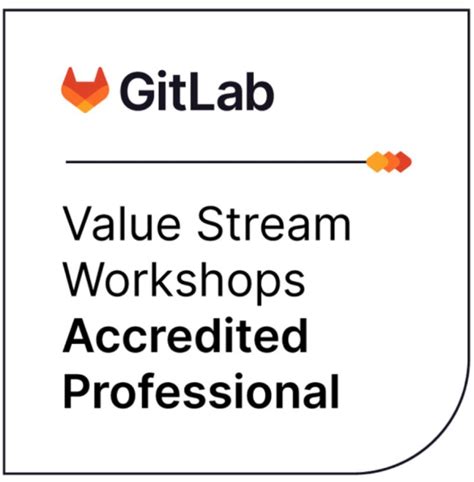 Im Happy To Share That Ive Obtained A New Certification Value Stream Workshops Accredited