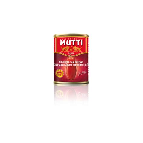 Salsa Mutti Pomodoro Pelati San Marzano 400 G Disco