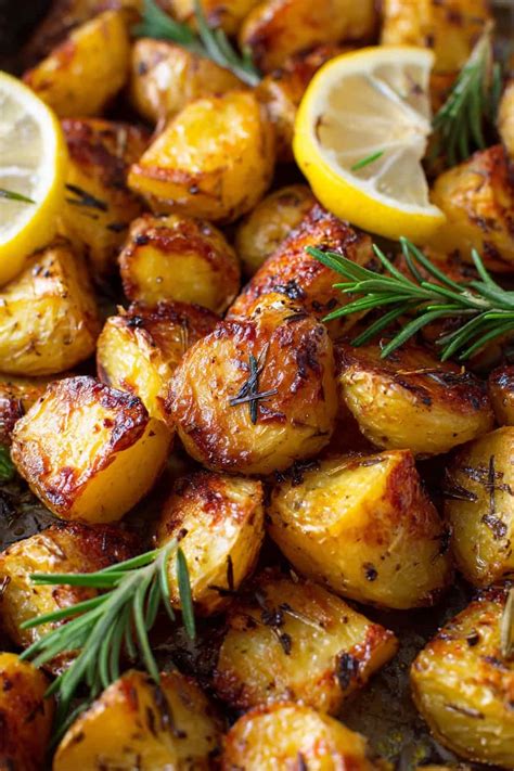 Savory Greek Lemon Roasted Potatoes For A Flavorful Side Dish