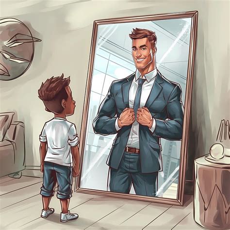 Download Ai Generated Boy Ambition Royalty Free Stock Illustration